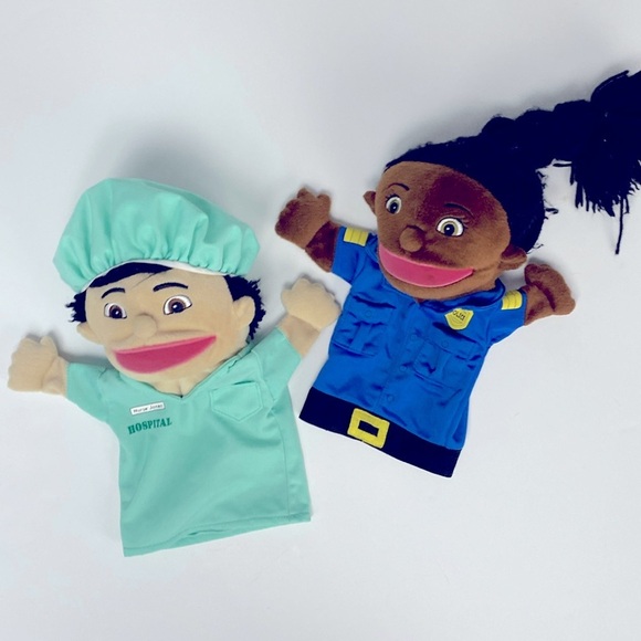 Lakeshore Learning | Toys | Lakeshore Learning Lets Talk Hand Puppets ...